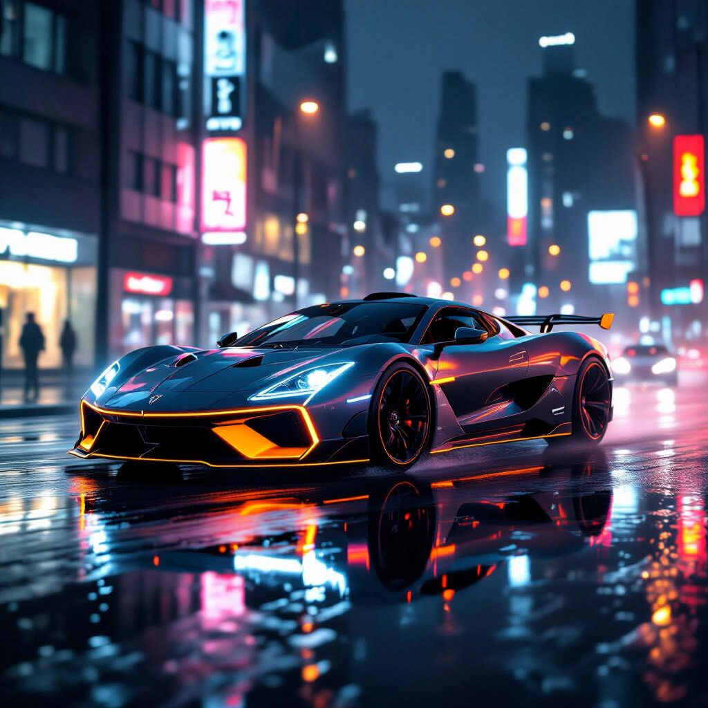 Create & Explore Car Art | Nightcafe