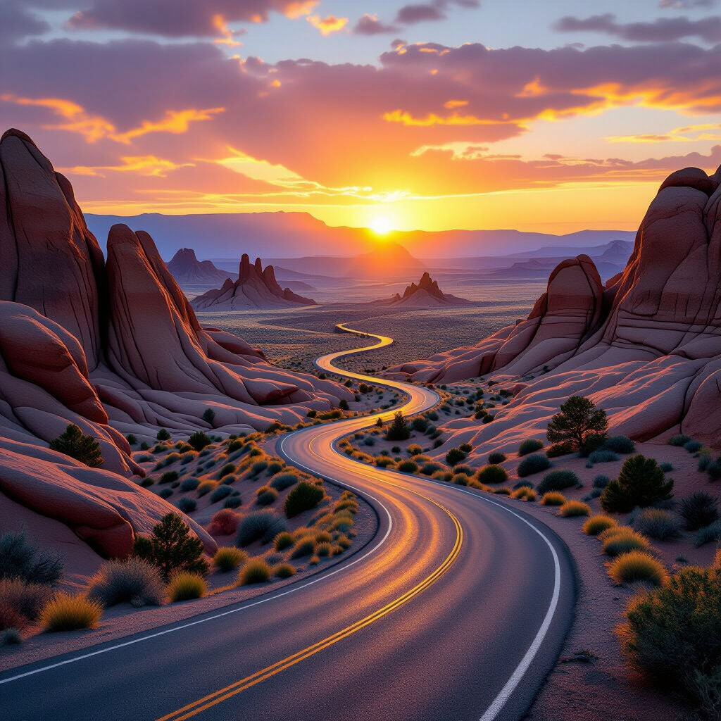 Needles Highway Pictures - AI Generated Art