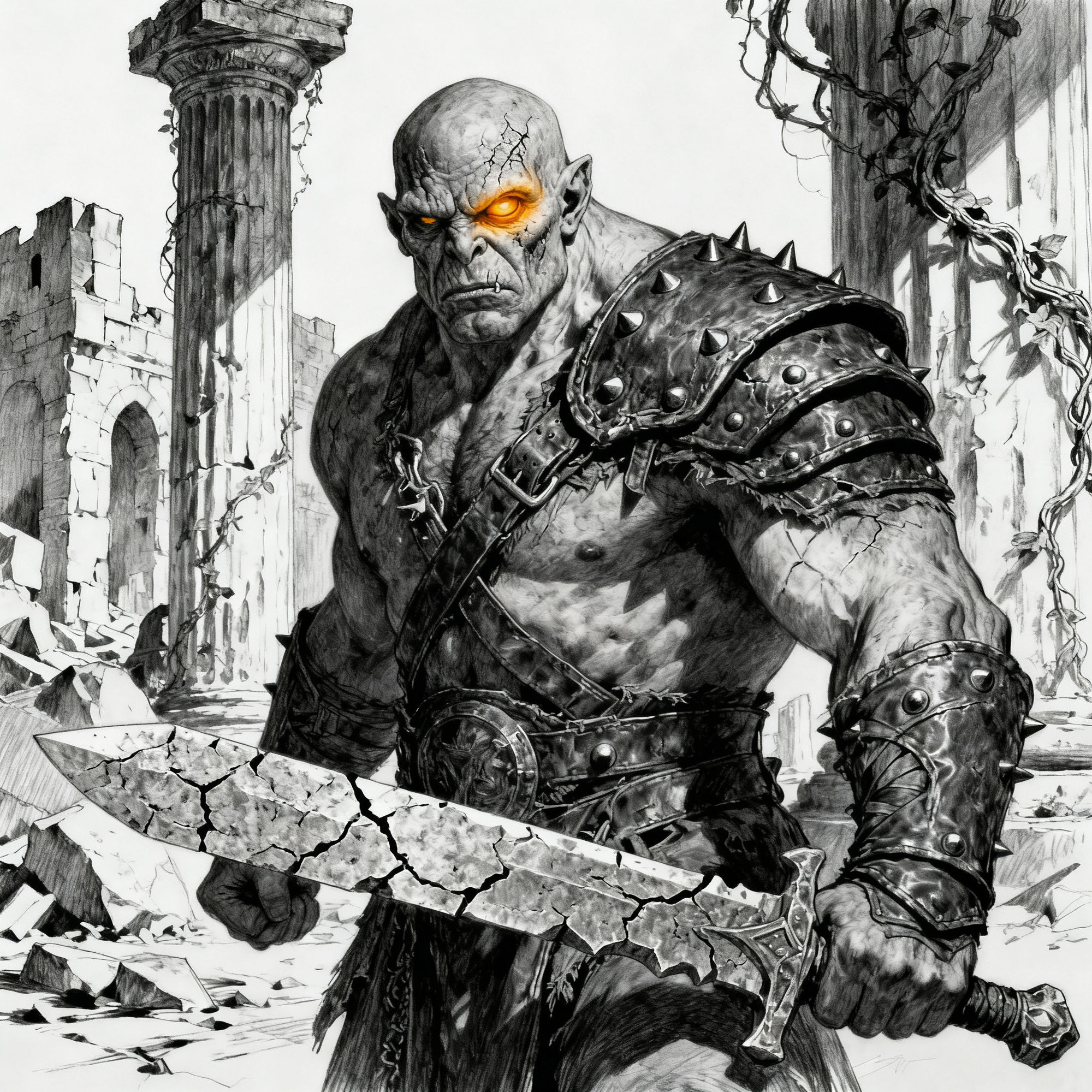 Drawing Cyclops - AI Art Gallery