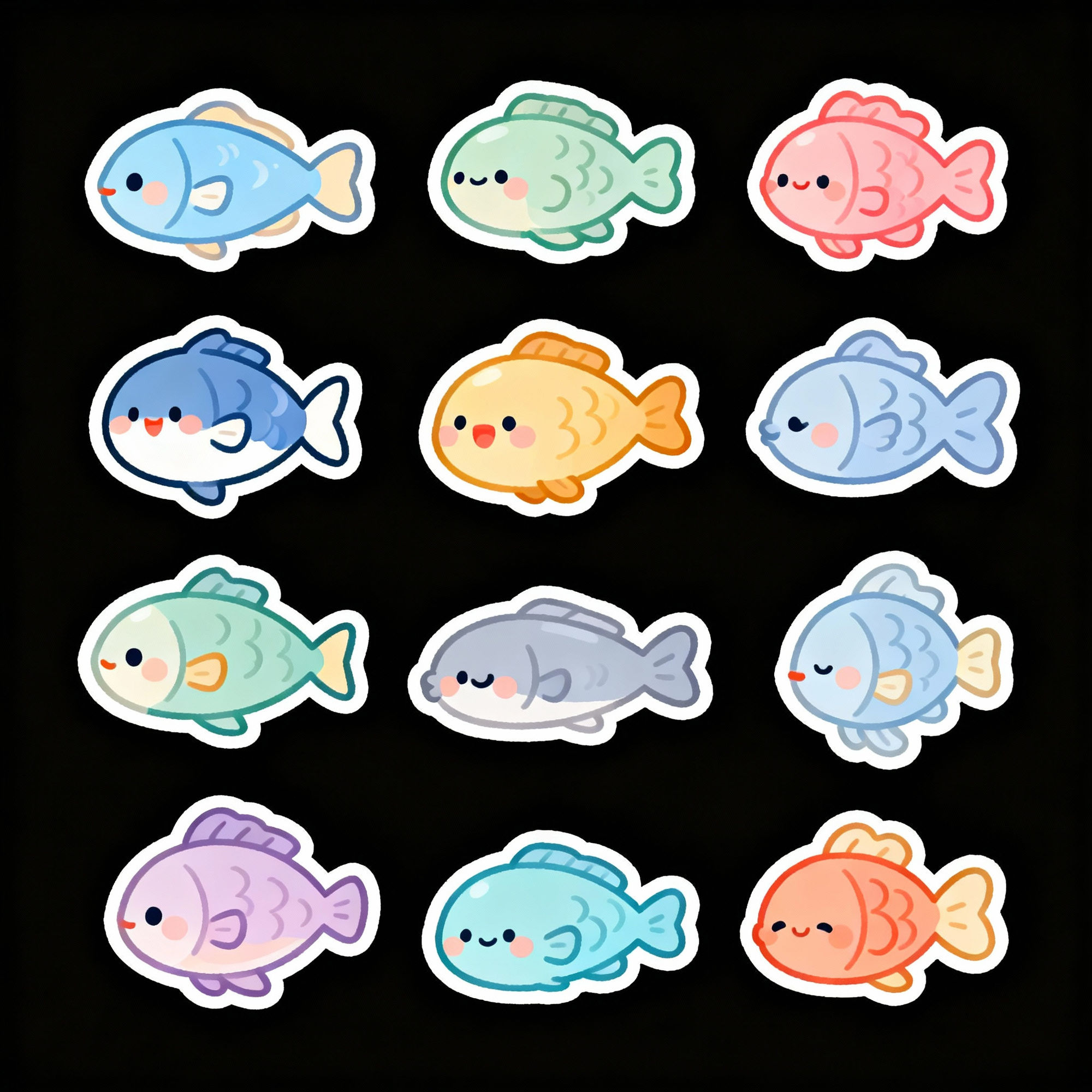 Cute Fish Drawings - AI Art Gallery