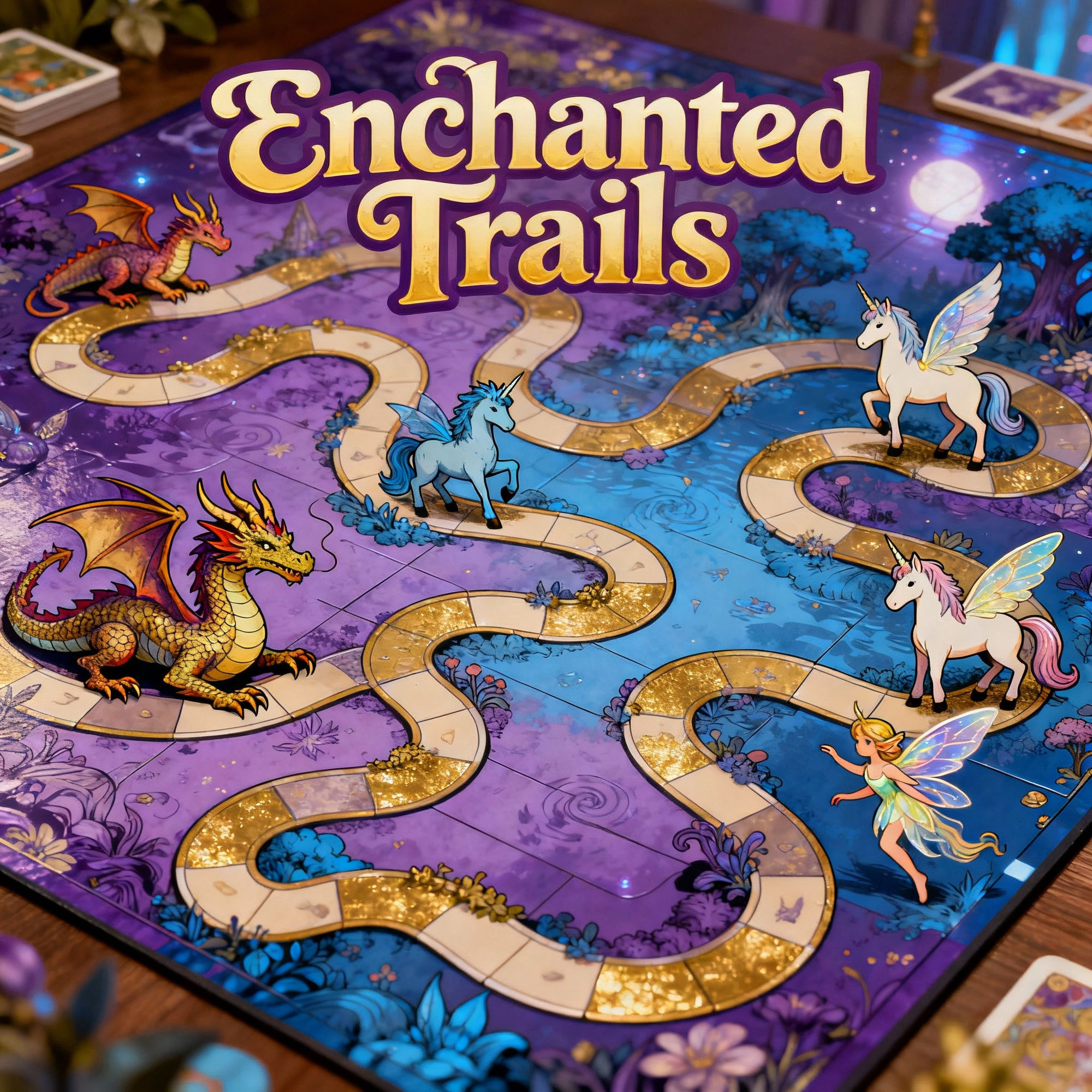 Drawing Board Games - AI Generated Art