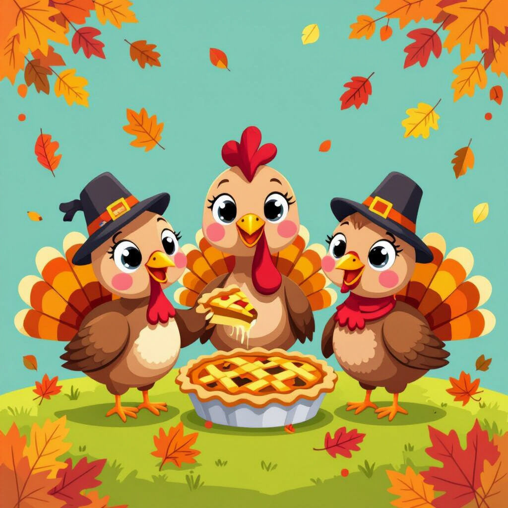 Turkey Images Cartoon - Create Funny Cartoon Turkeys