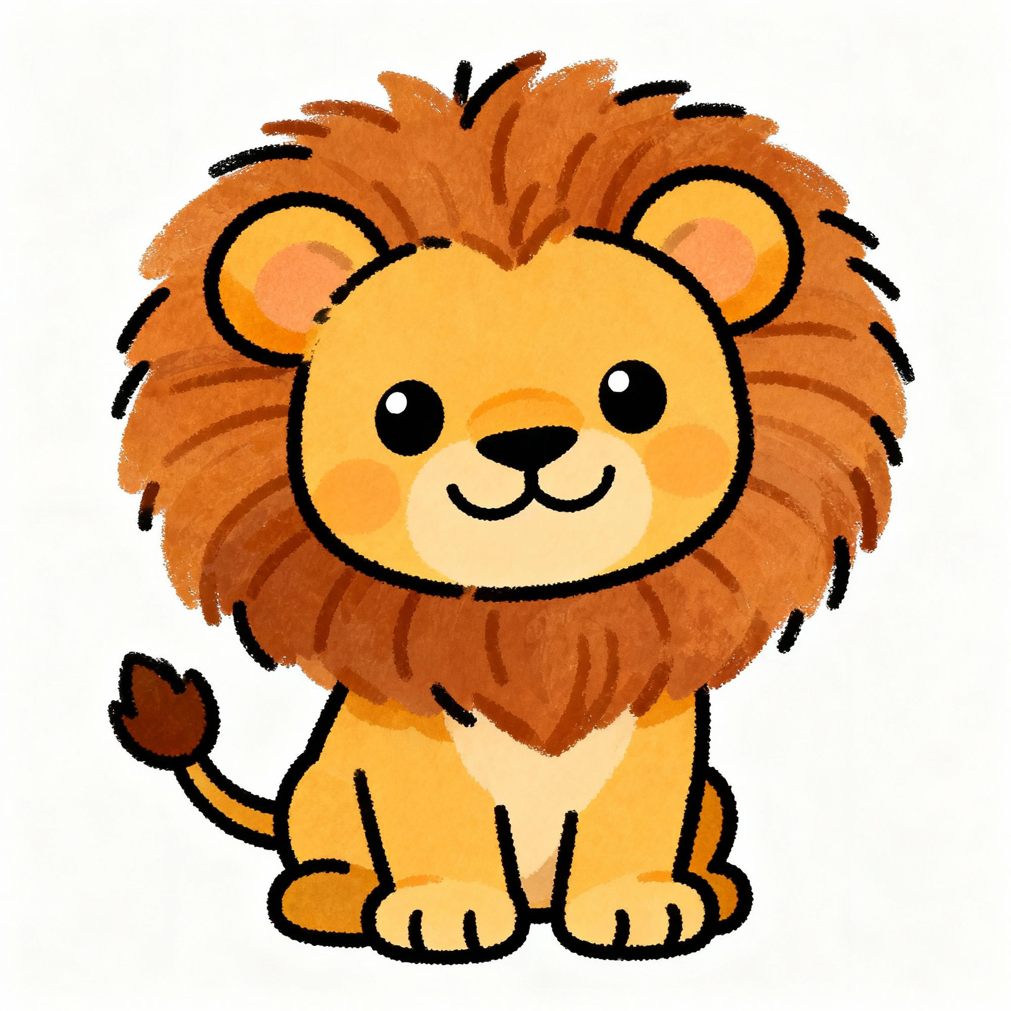 Easy Lion Drawing For Kids - Create Your Own!