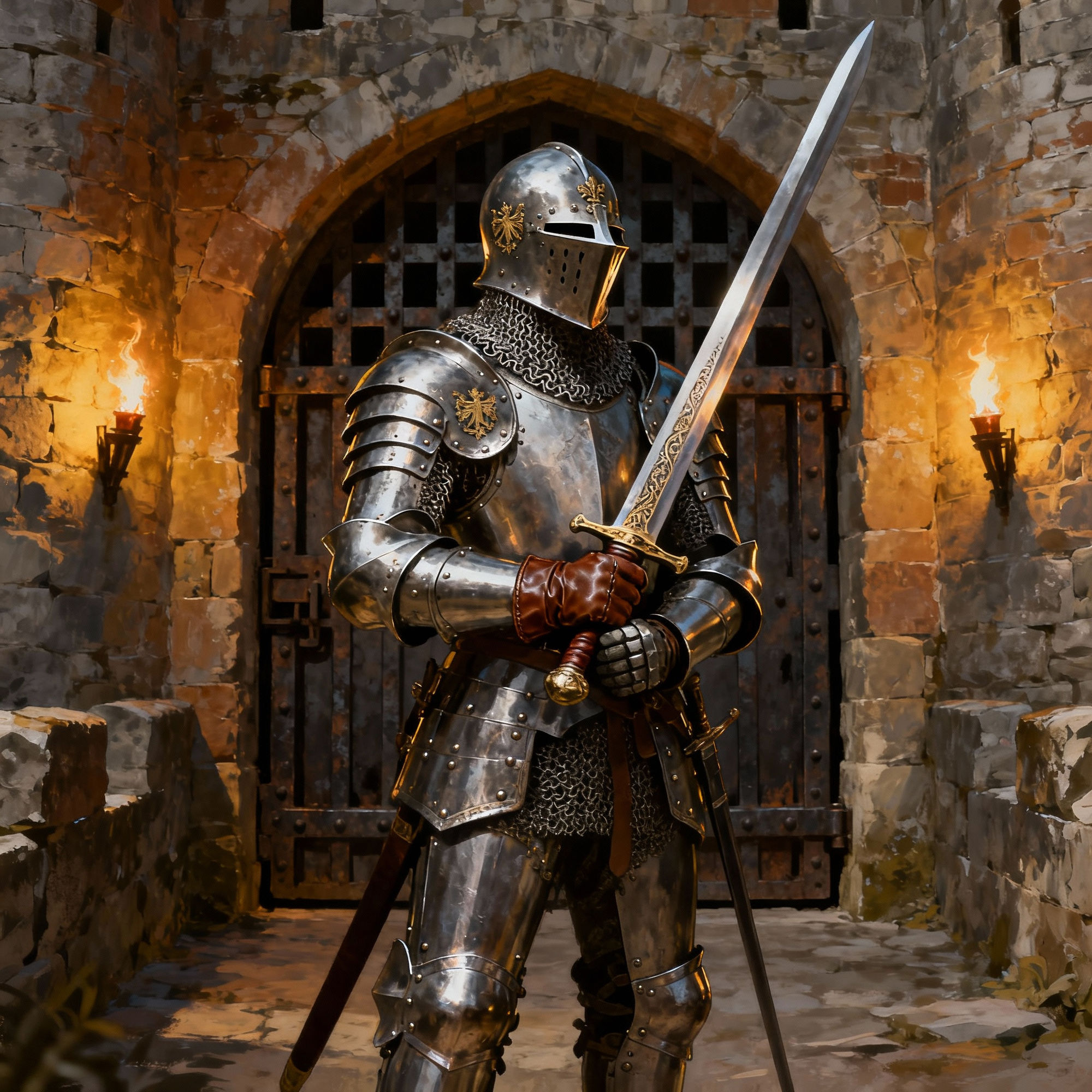 Drawing Knights - AI Art Generator | Nightcafe