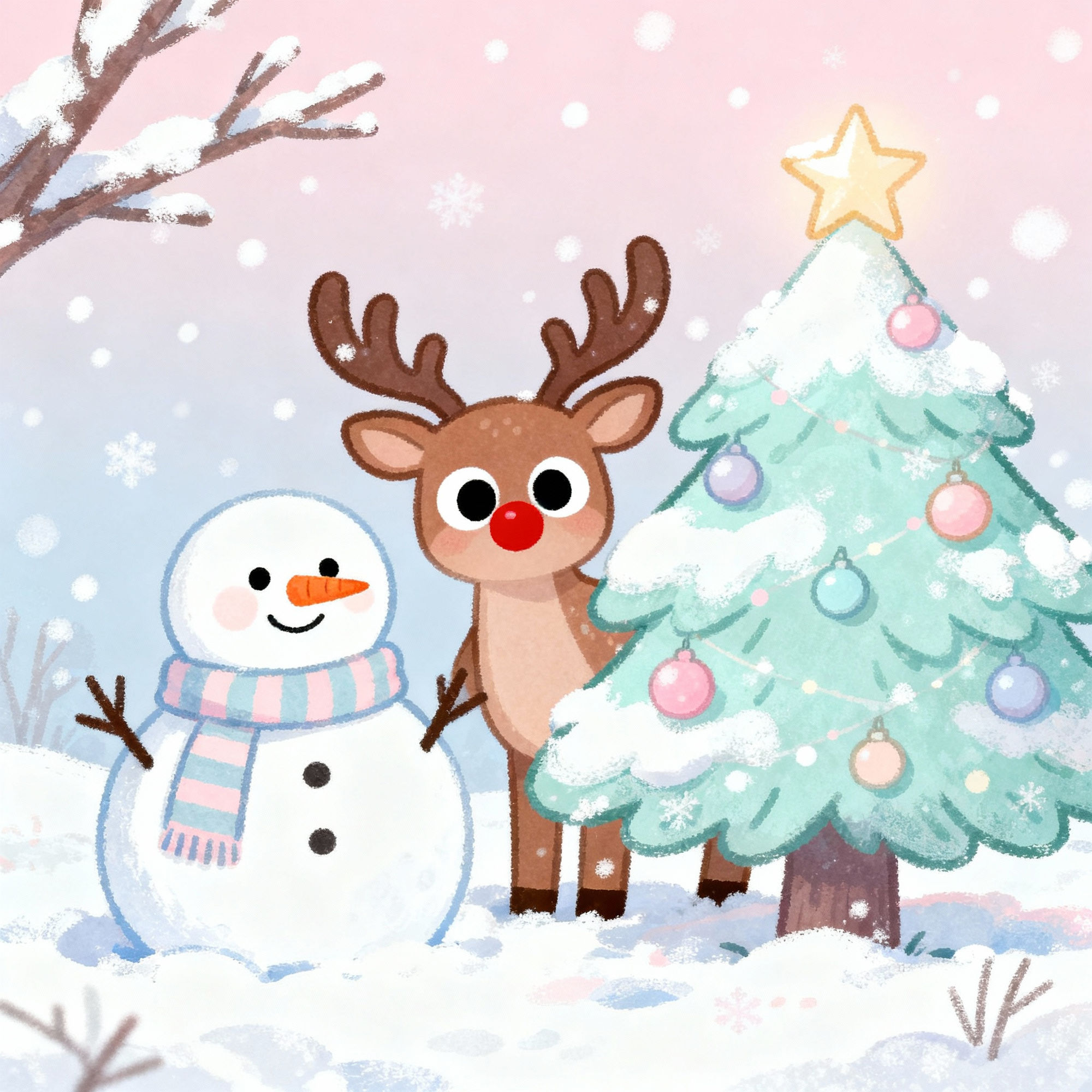 Kawaii Christmas Drawings - Create Adorable Holiday Art