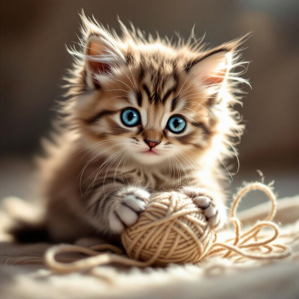 Cute Cat Pictures - AI Art Gallery