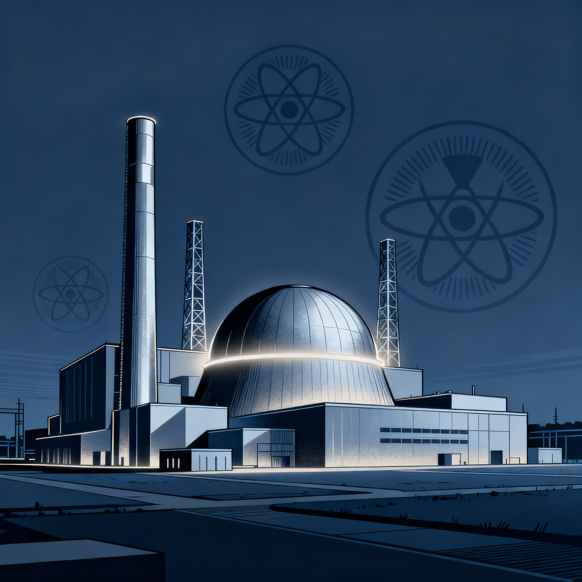 Nuclear Energy Drawings - AI Art Gallery