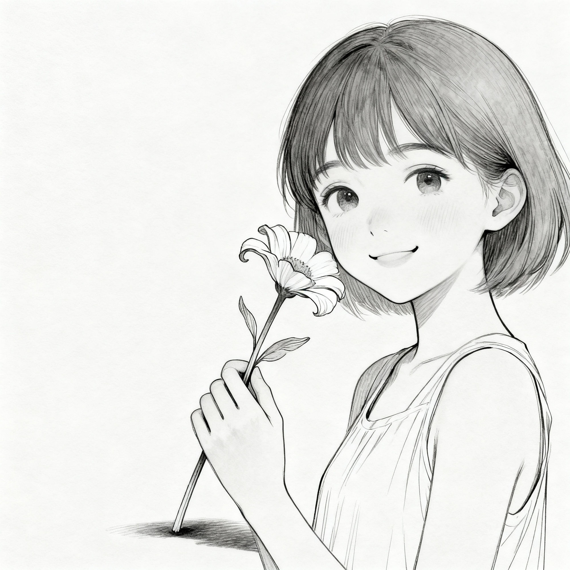 Easy Girl Drawings - Create Simple Girl Art