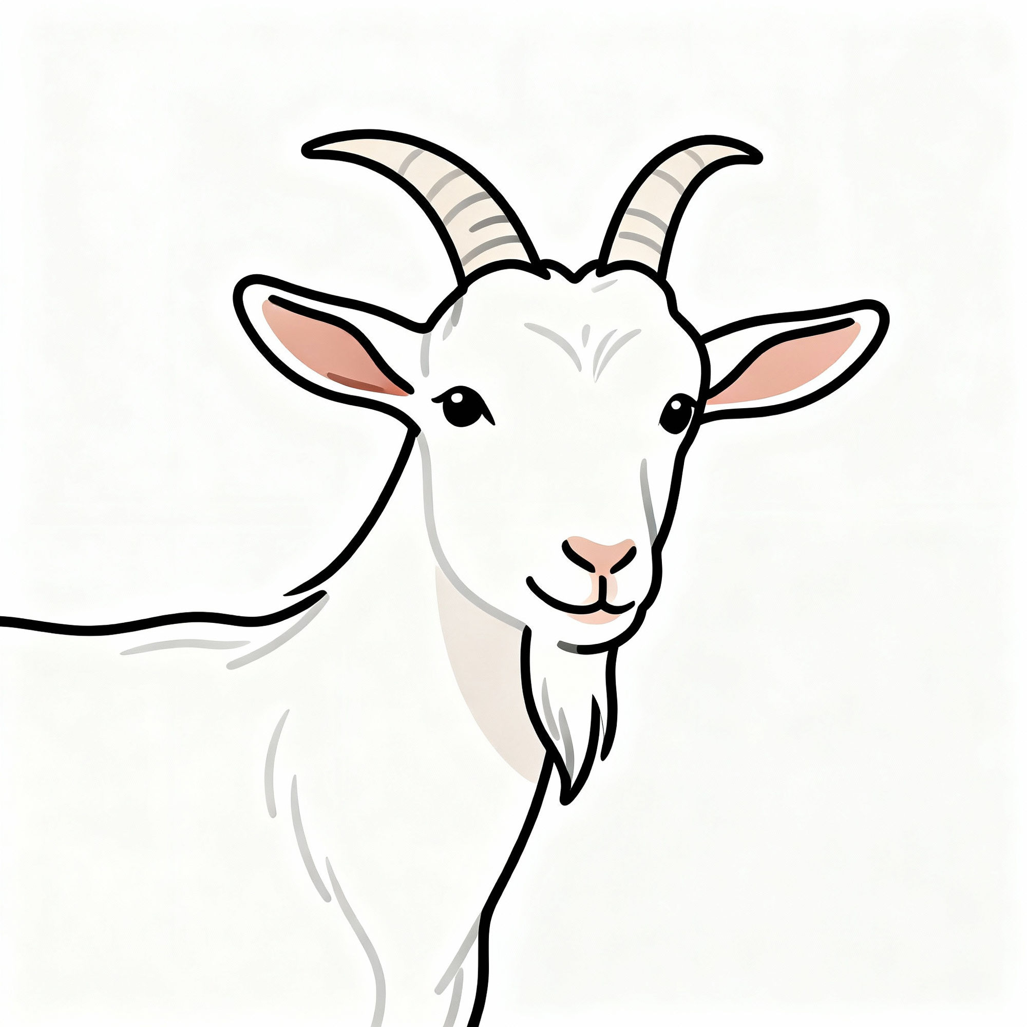 Simple Goat Drawings - Create Cute Goat Art With AI