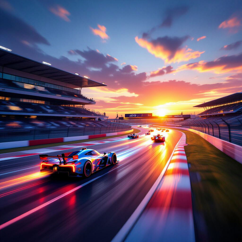 AI Picture Of A Track - Create Your Own