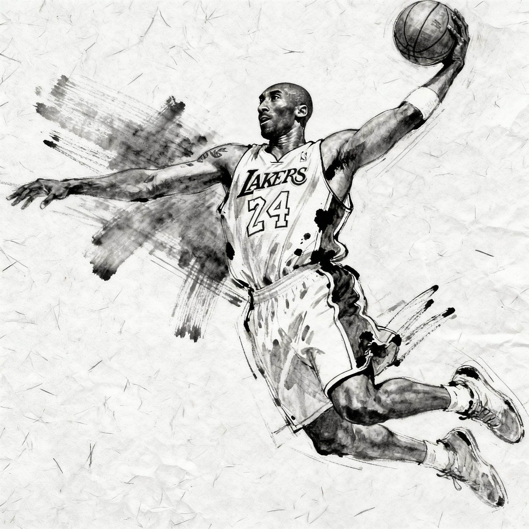 Kobe Drawing - AI Art Gallery | Nightcafe