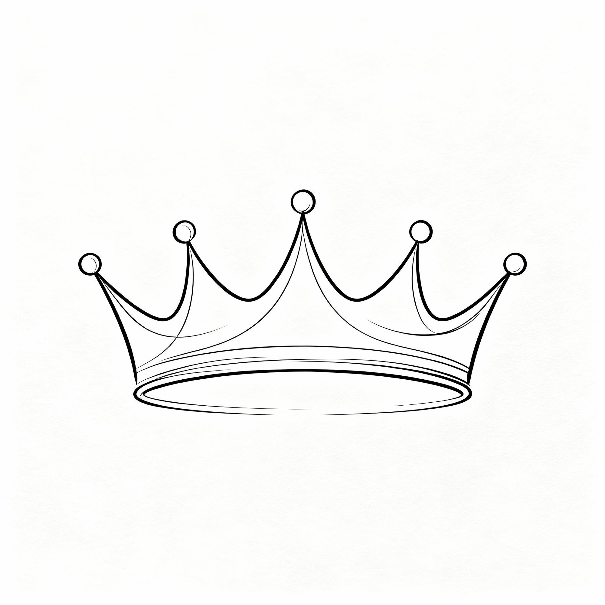 Easy Crown Drawing - Generate Crown Art With AI