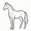 Horse Outline Drawings - Create Your Own AI Art