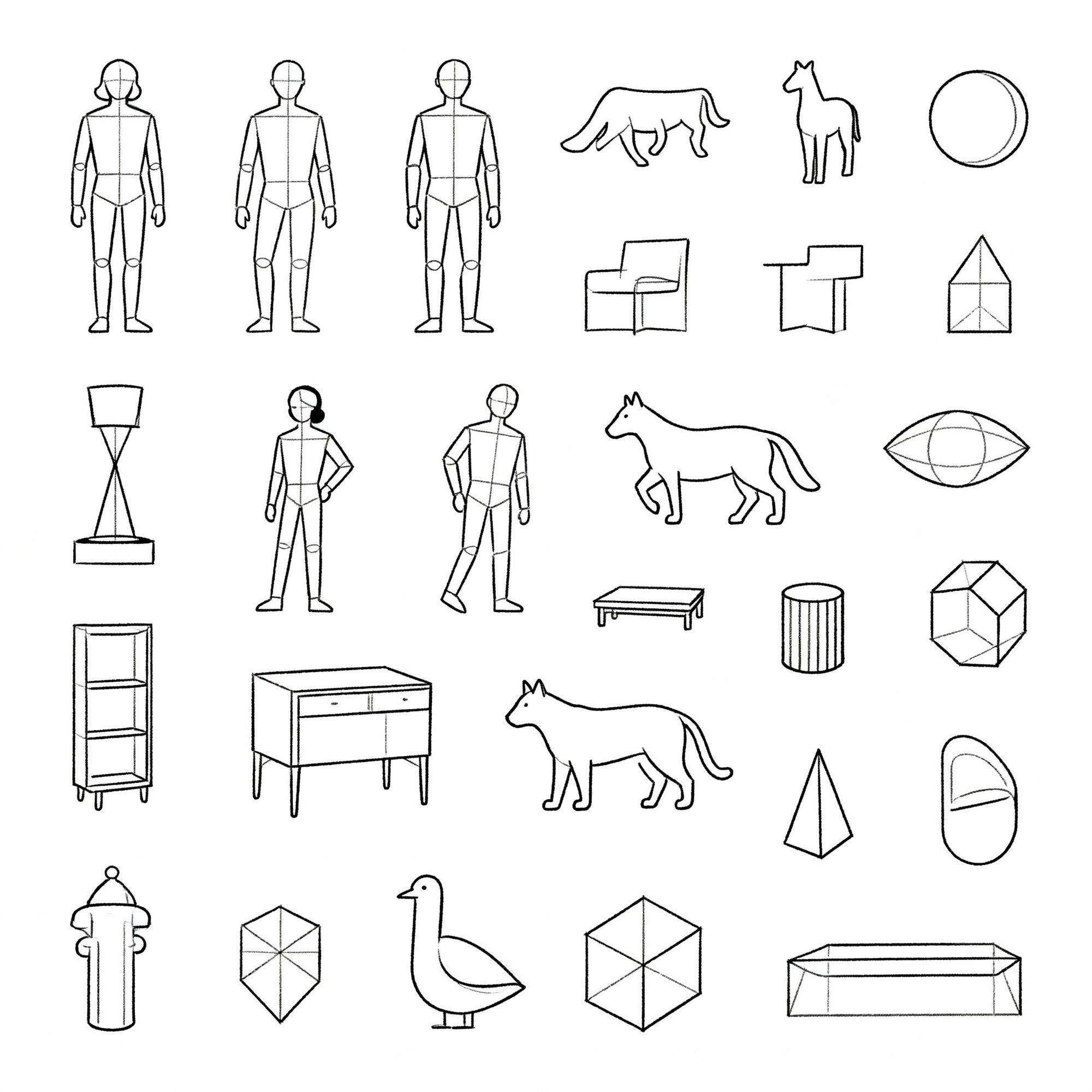 Sketch Base Images - AI Generated Art