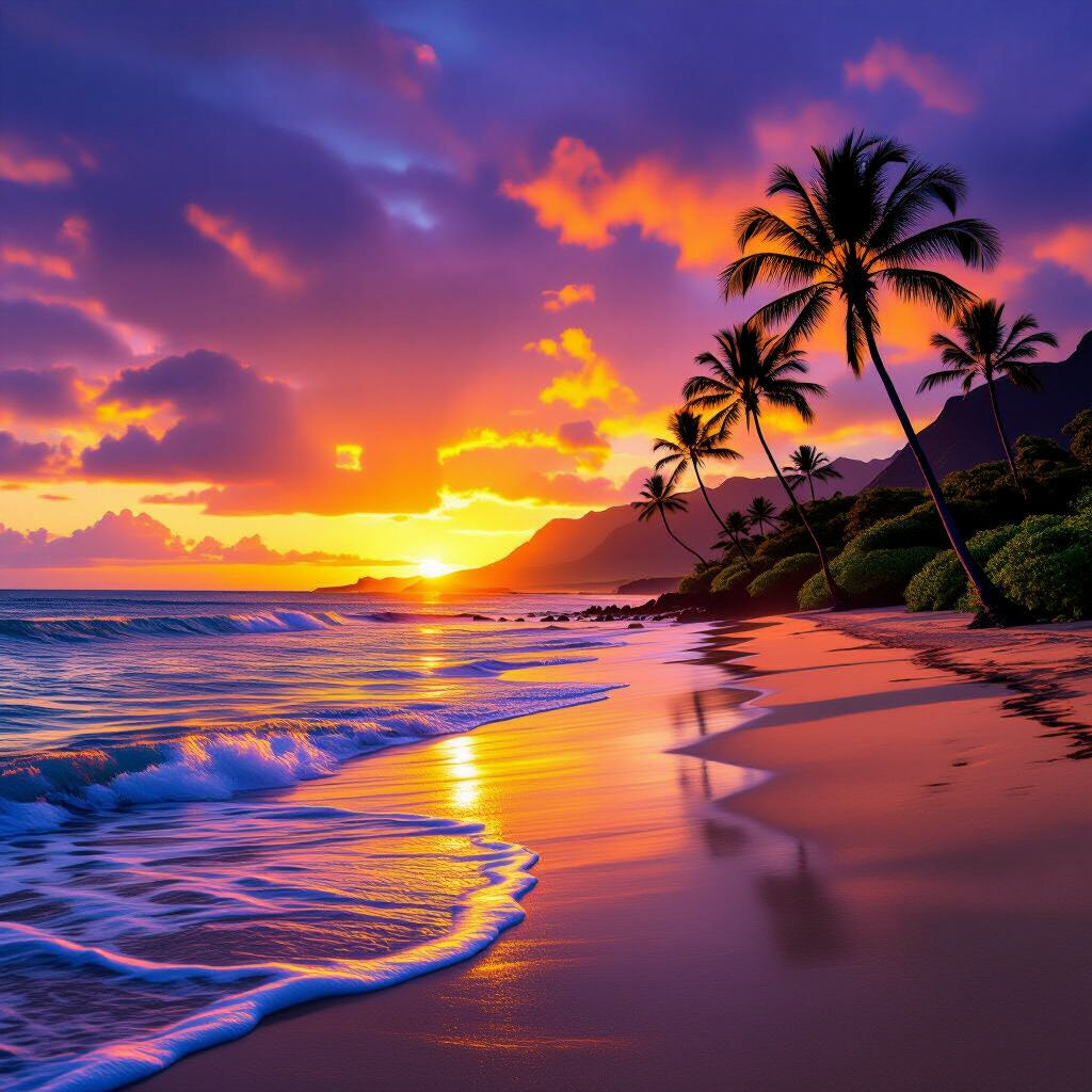 Hawaii Photos - AI Generated Tropical Island Images