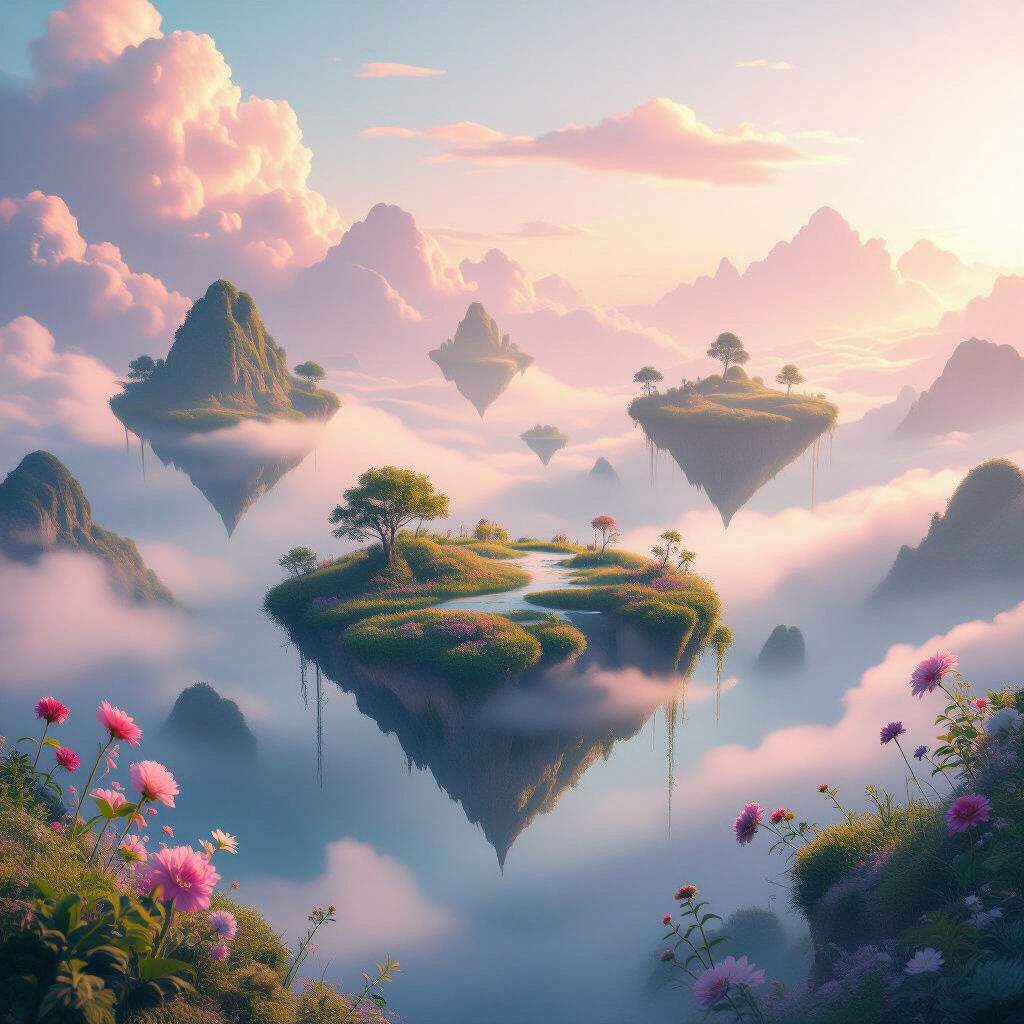 Dreamcore Wallpaper - AI Generated Art