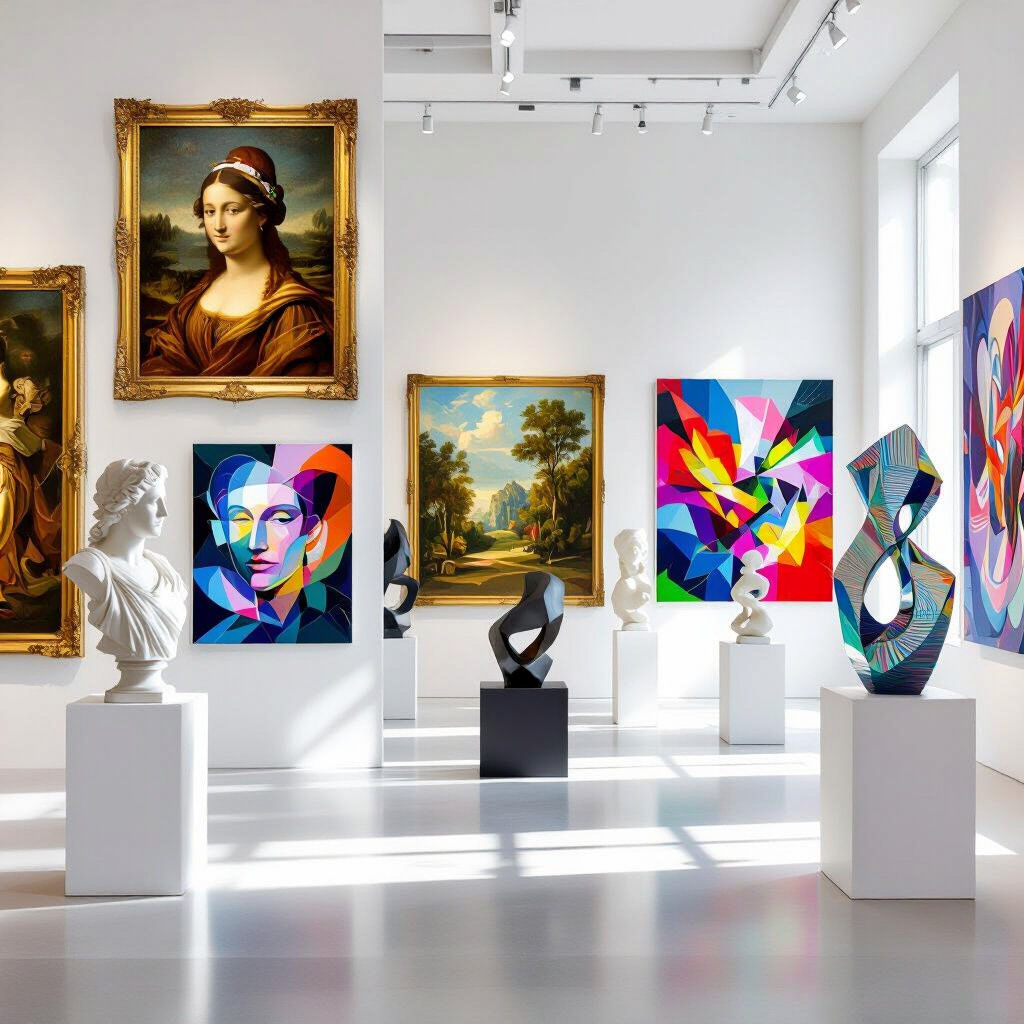 Art Docent Inspiration - AI Art Gallery