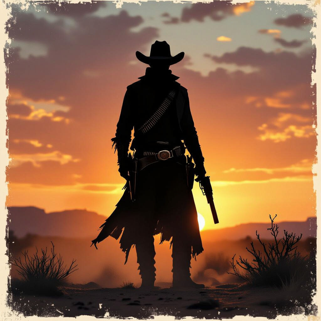 Gunslinger Art - Create Your Own AI Art