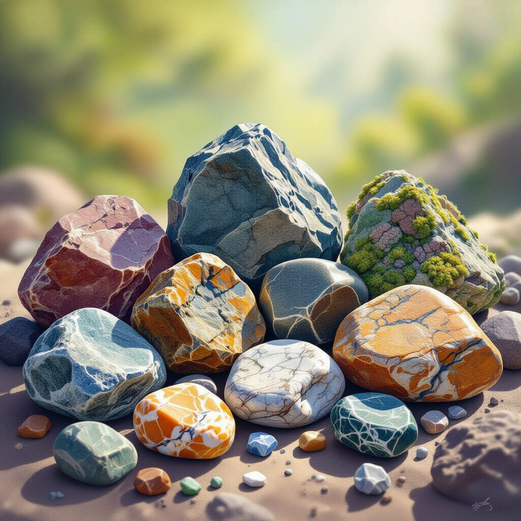 Drawing Rocks - AI Art Gallery