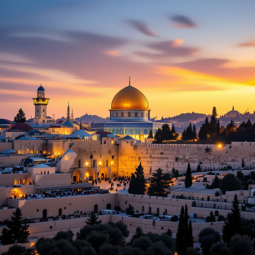 Pictures Of Jerusalem - Stunning AI Art
