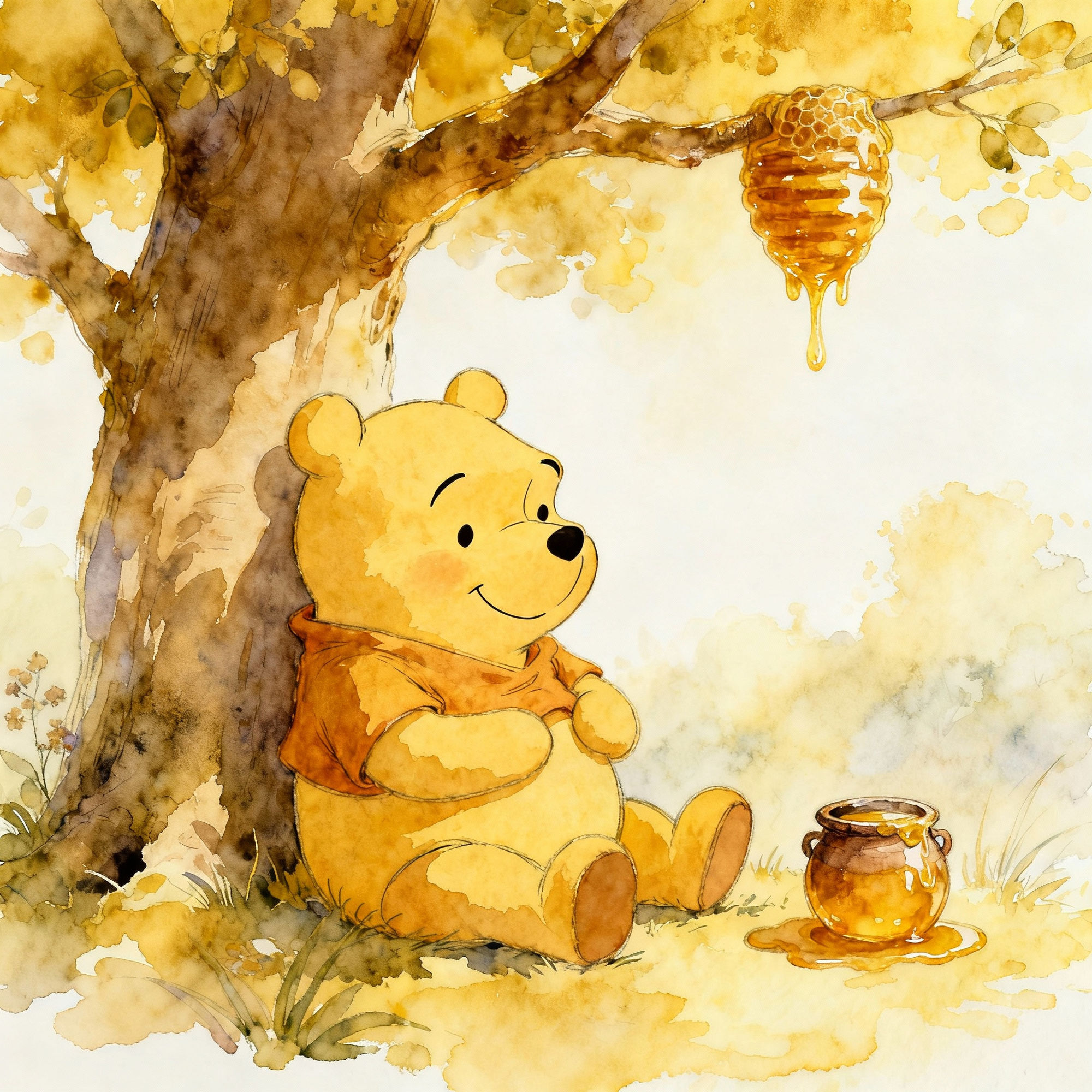Pooh Drawing Gallery - Create Your Own AI Art