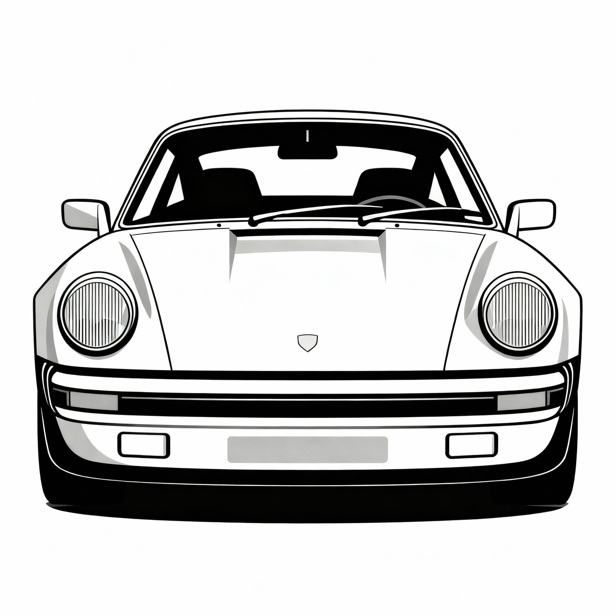 Simple Car Drawings - Create Your Own AI Art