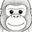 Easy Gorilla Drawing - Simple AI Art