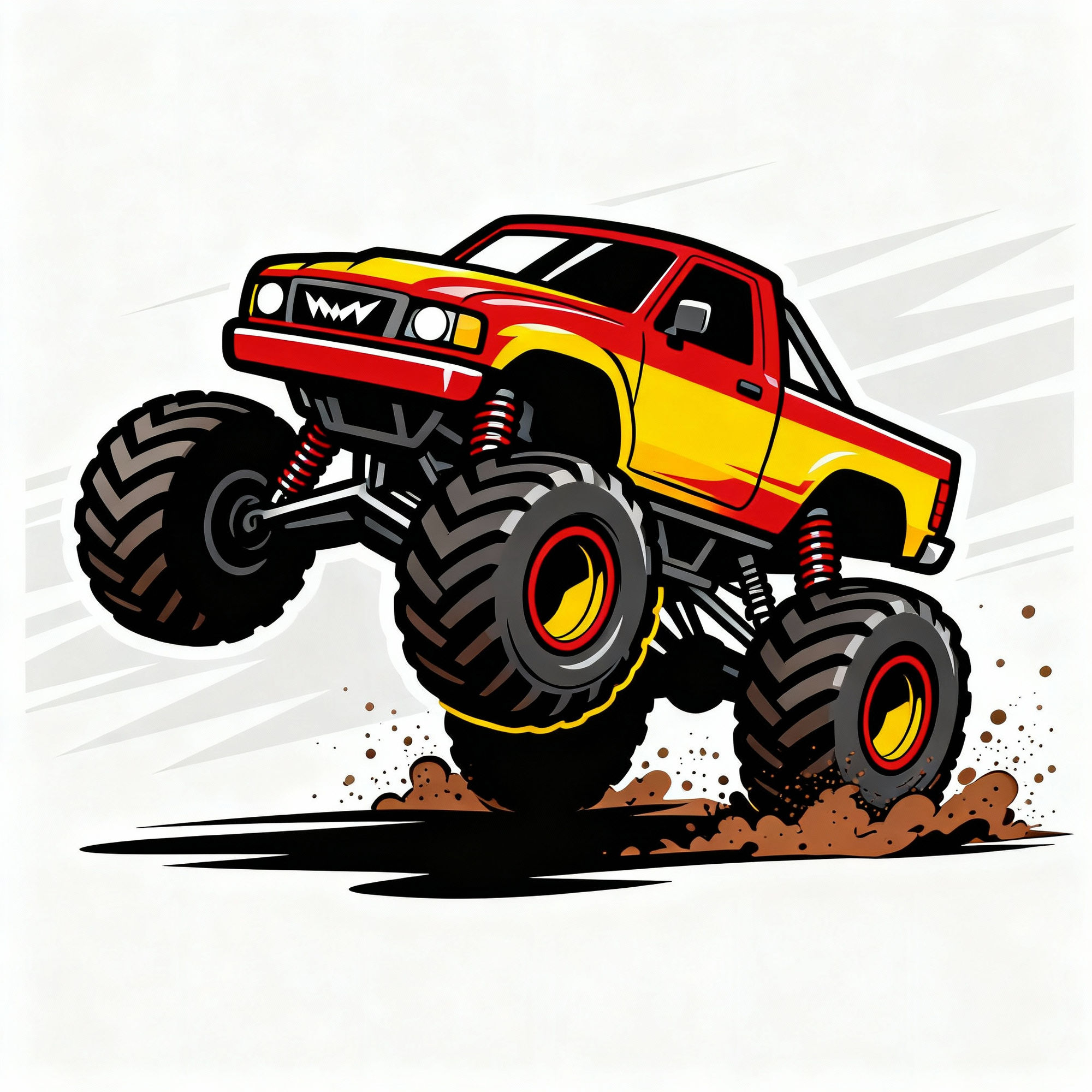 Monster Truck Clip Art - Free AI Generated Designs