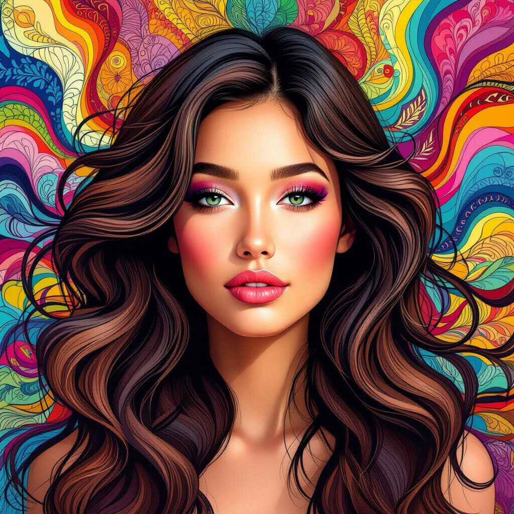 AI Hair Drawings - Create Unique Hair Art