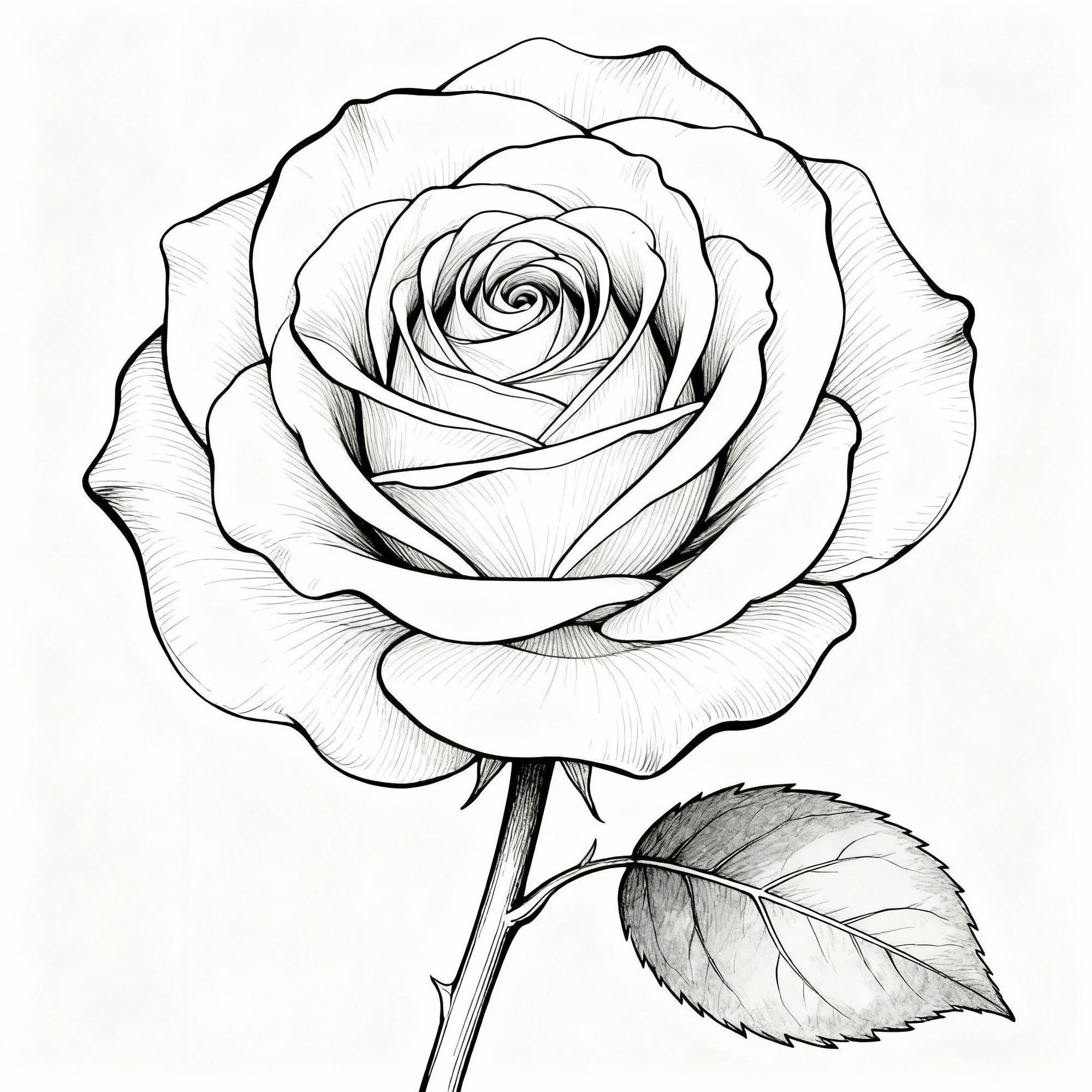 Easy Flower Drawings Gallery - Create Your Own AI Art