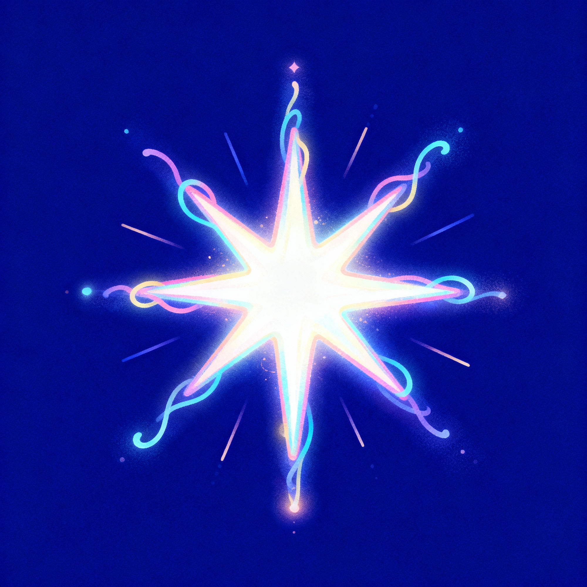 Drawing Of A Star - AI Generated Art