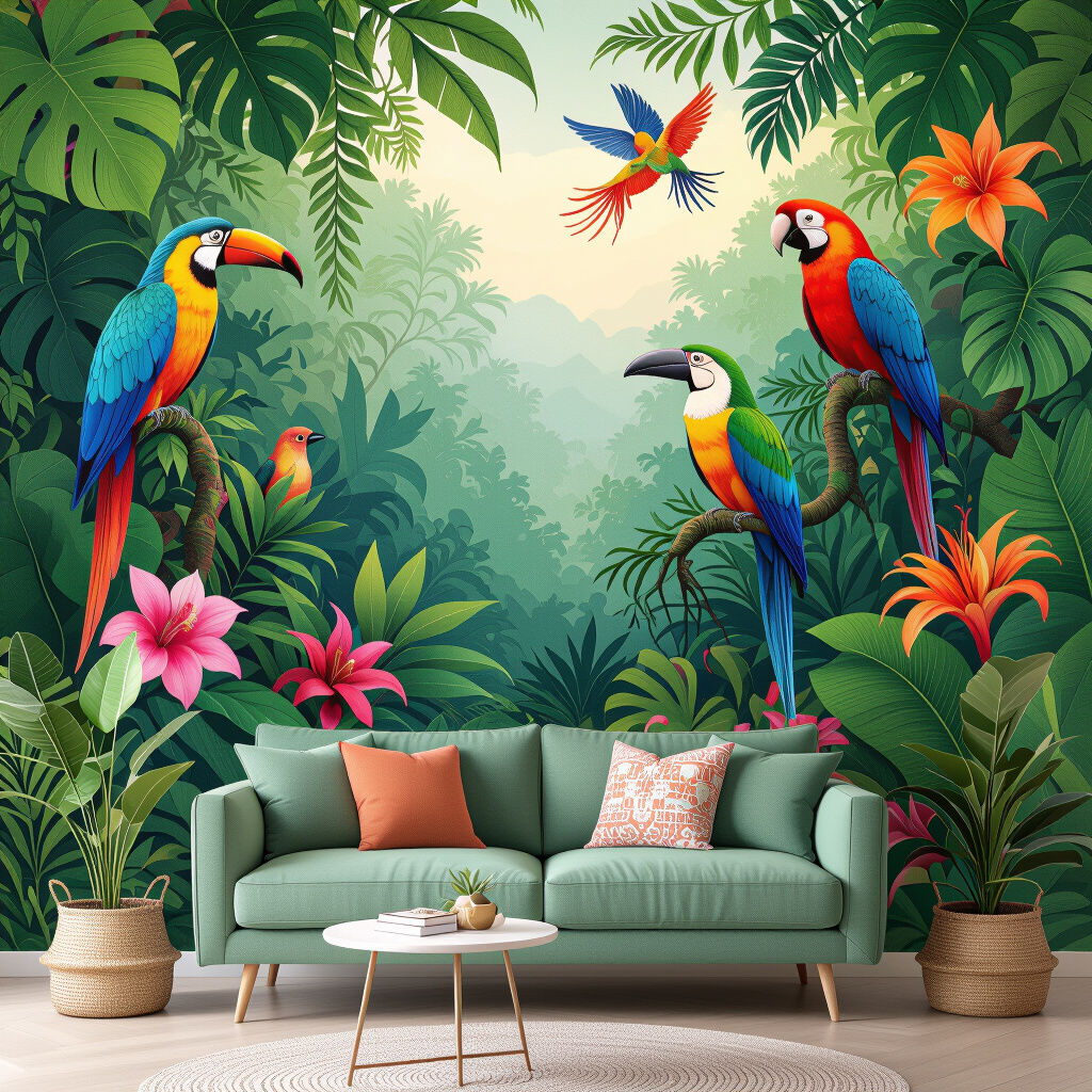 AI Peel And Stick Mural Wallpaper - Create Stunning Walls