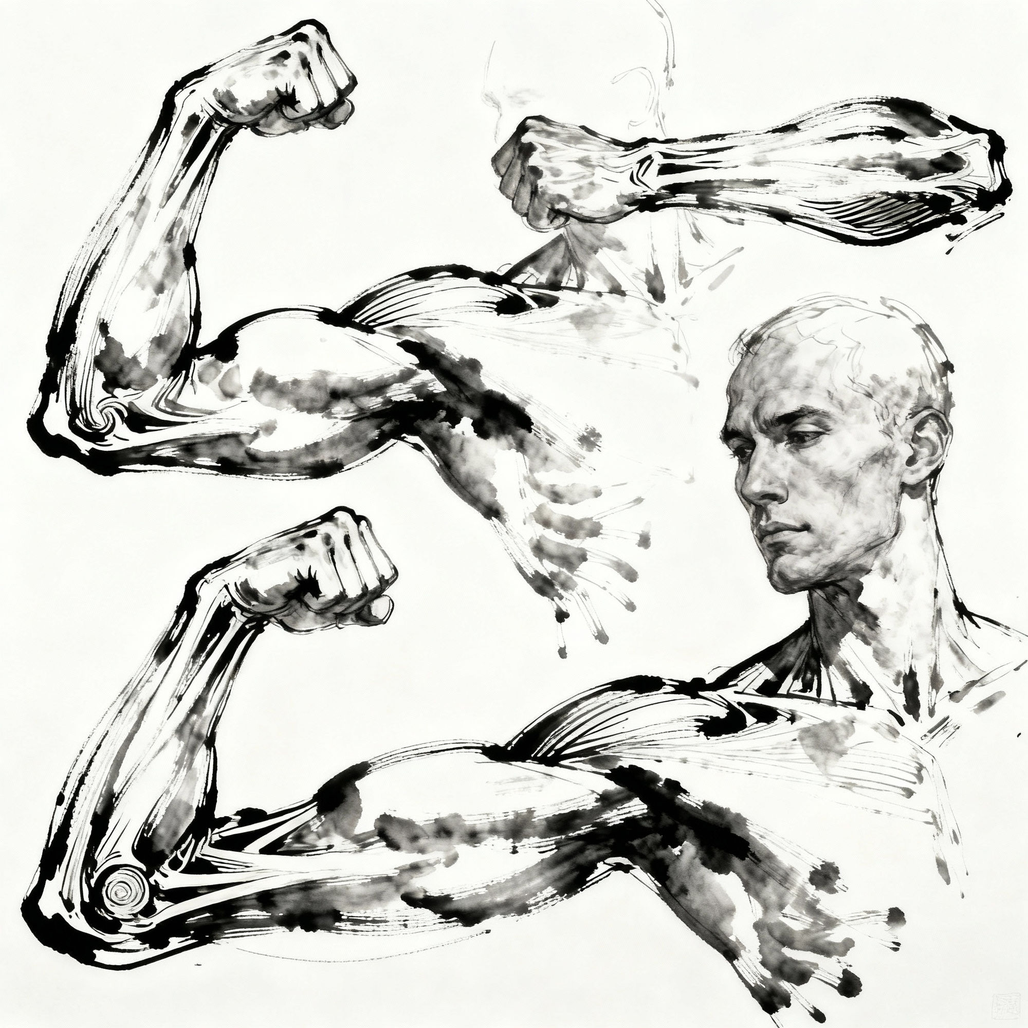 Arm Reference Drawing - AI Generated Art