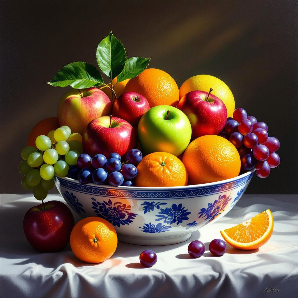 Realistic Fruit Drawings - Create Stunning Art With AI