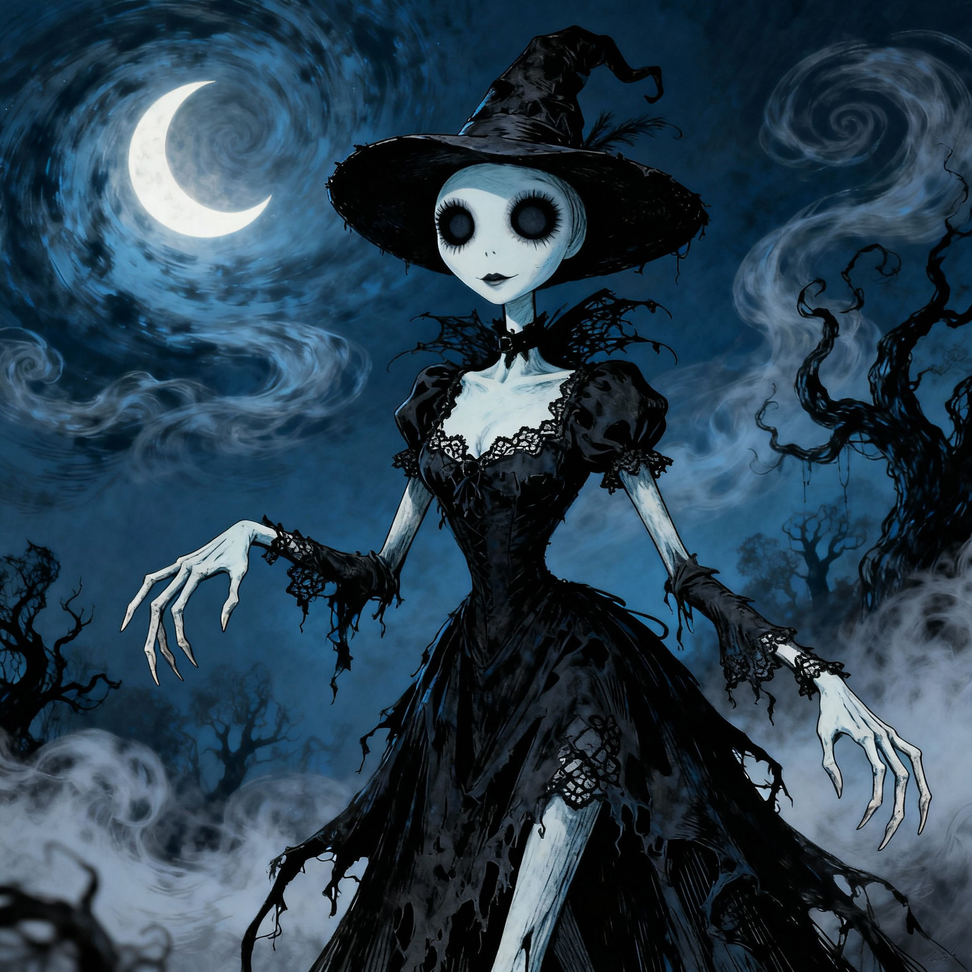 Tim Burton Style Drawings - Create Your Own Unique Art