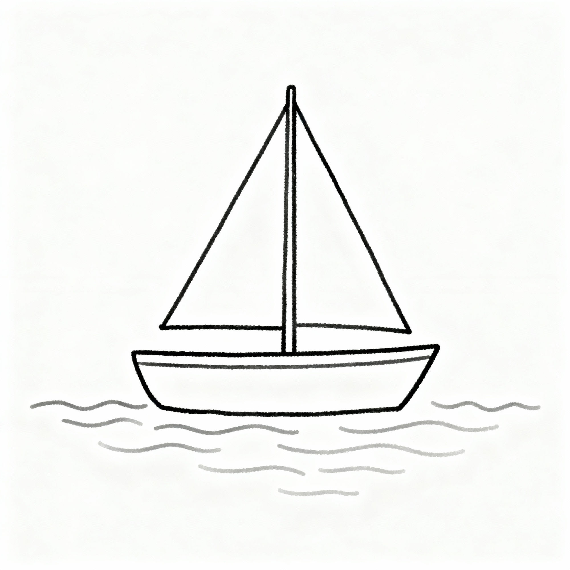 Easy Boat Drawings - AI Generated | Nightcafe