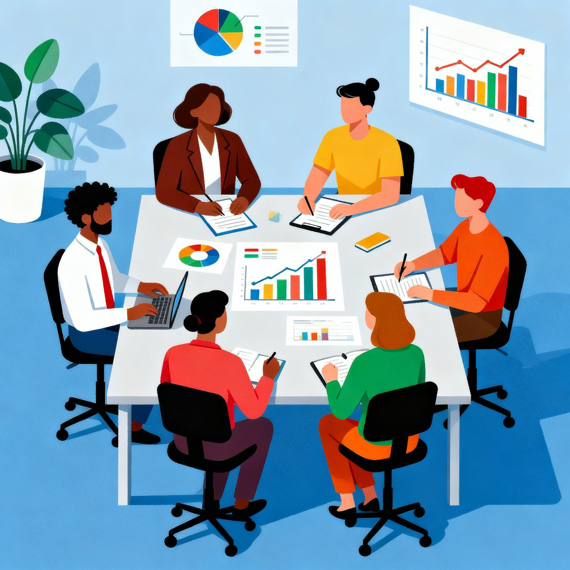 Meeting Clip Art - AI Generated Visuals For Your Meetings