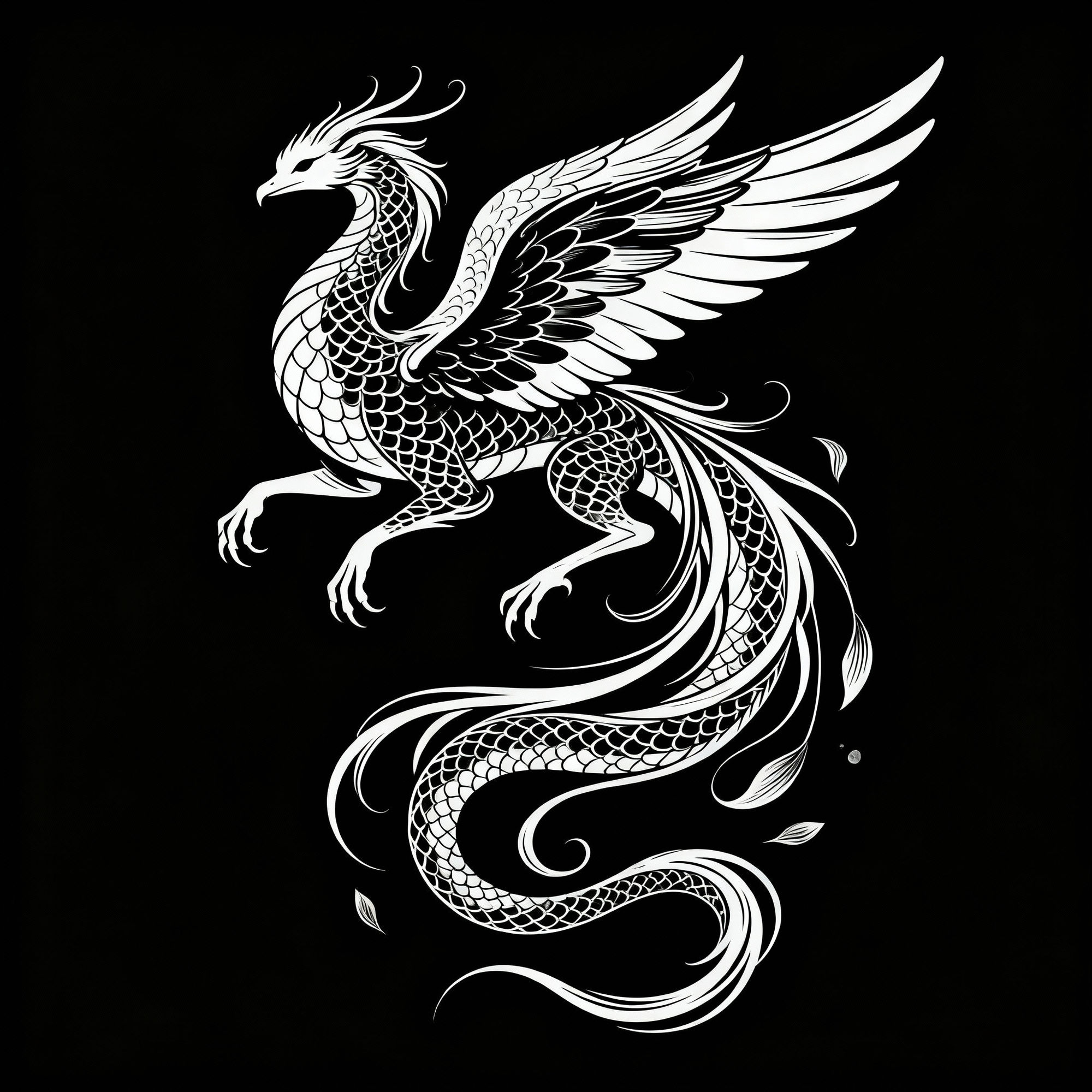 Line Art Design - AI Generated Art