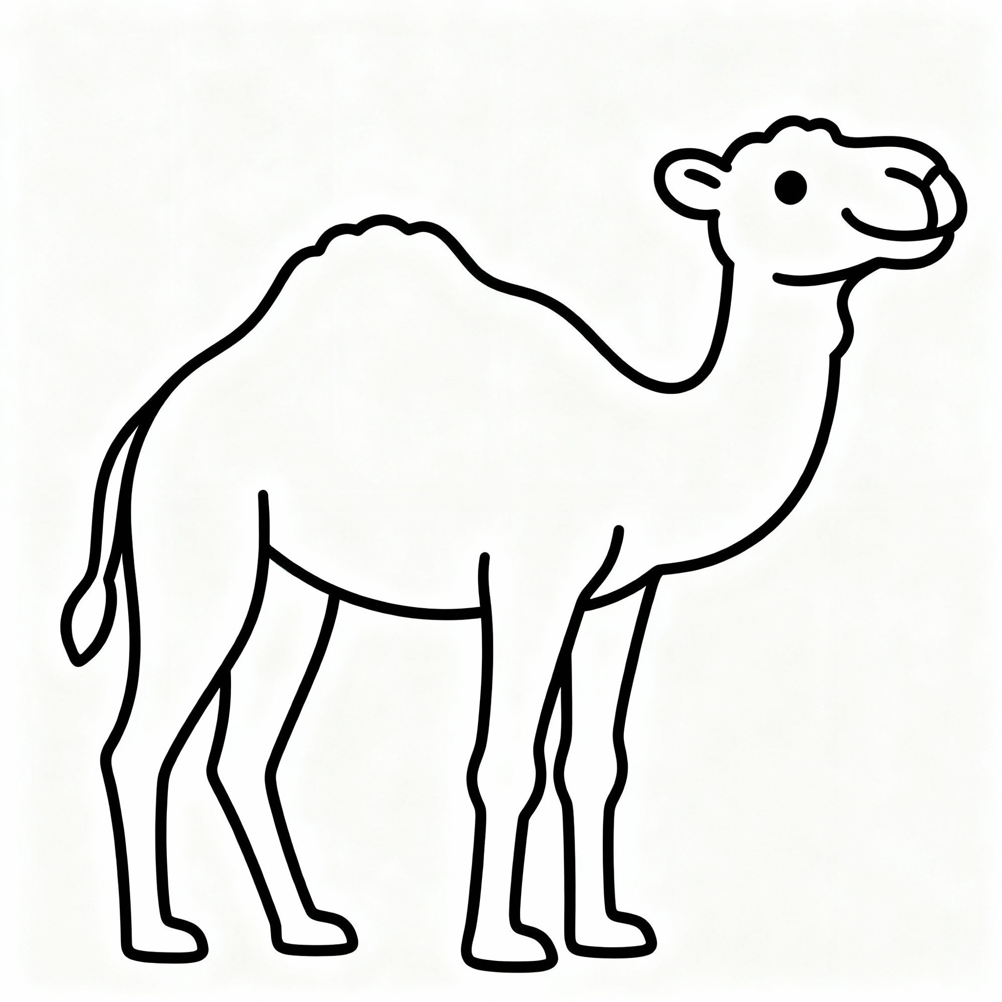 Easy Camel Drawing - AI Art Generator