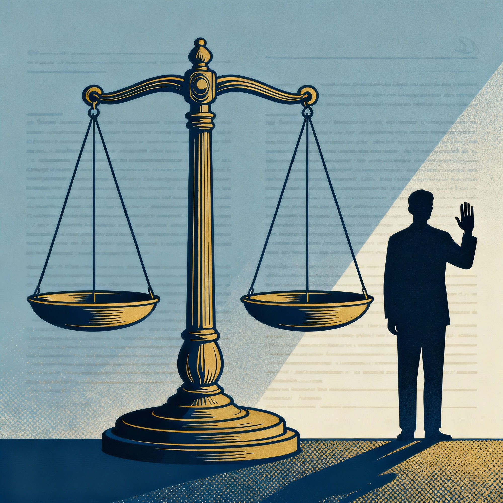 5th Amendment Drawings - AI Generated Art