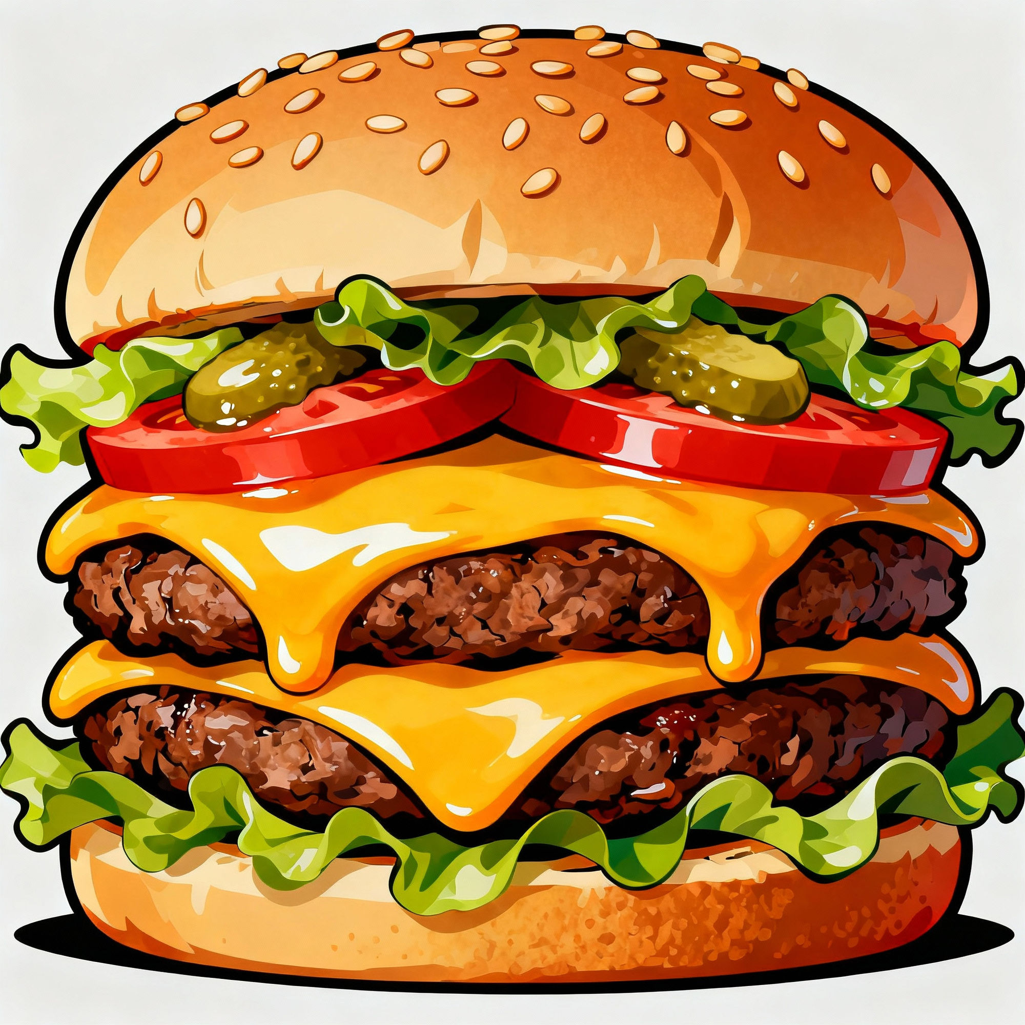 Cheeseburger Drawings - Create Delicious Art With AI