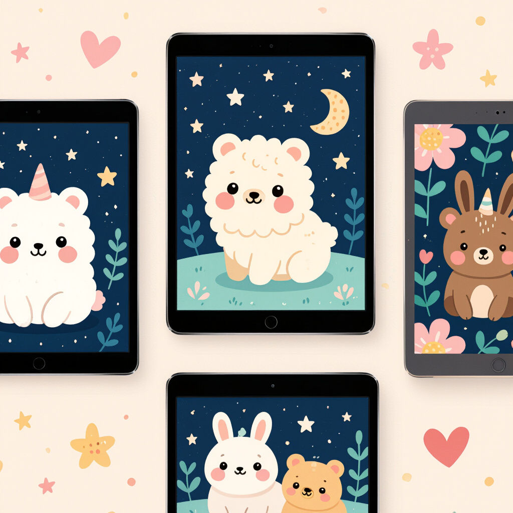 Cute Ipad Wallpapers - Create Adorable Backgrounds With AI