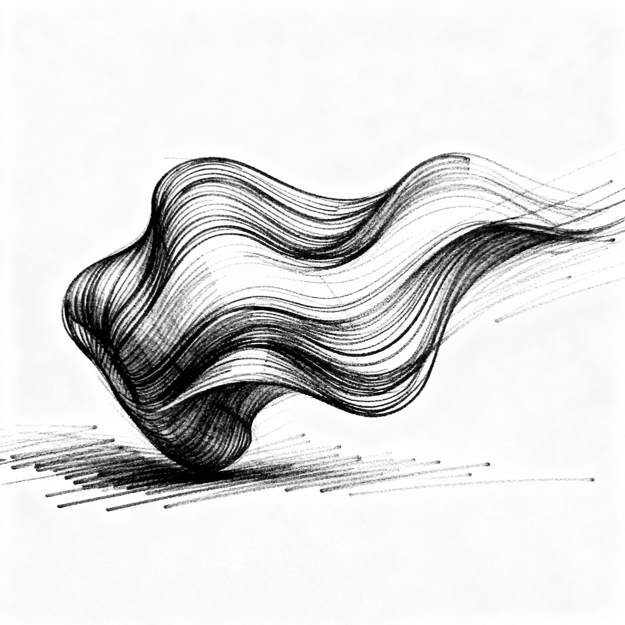 Inertia Drawing Art - AI Generated Examples