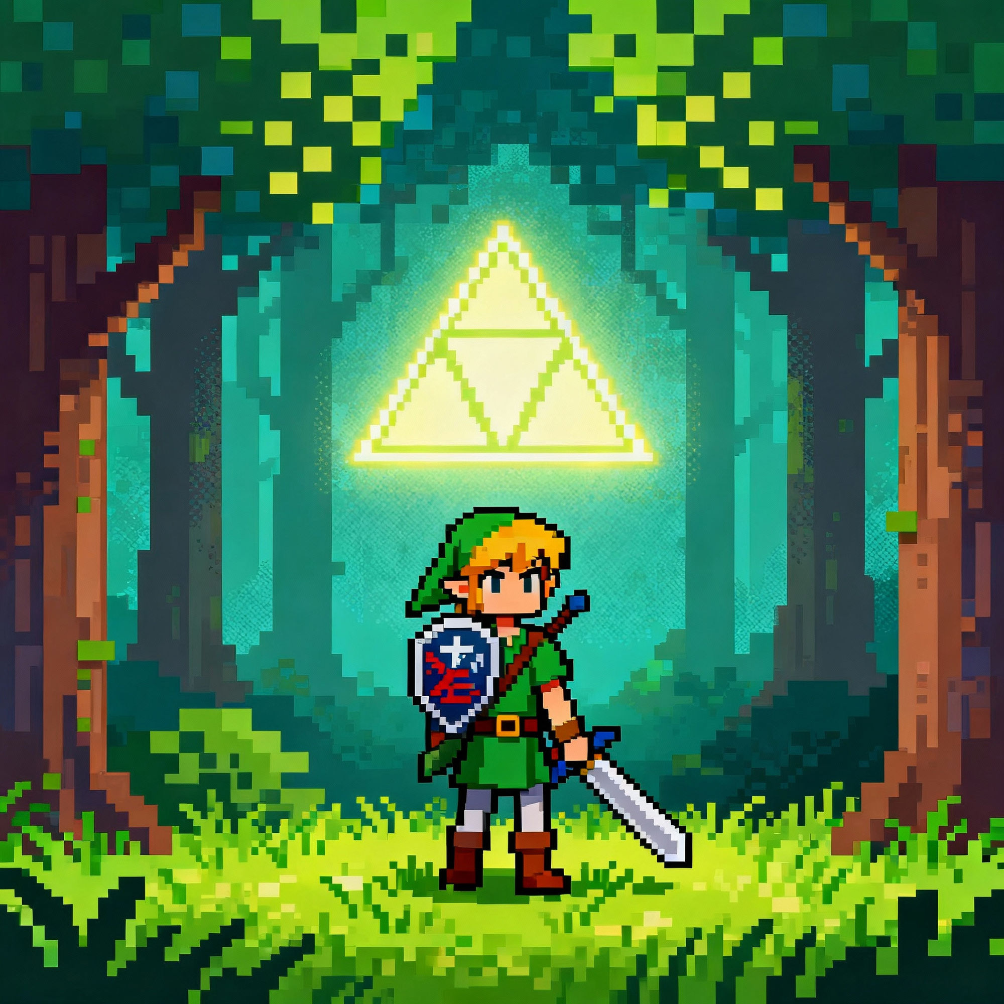 Zelda Pixel Art - Create Your Own Pixel Art