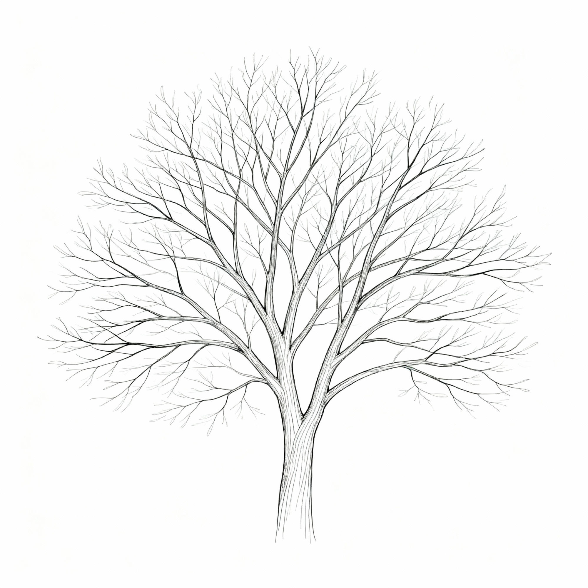 Tree Outline Drawings - Create Unique Art With AI