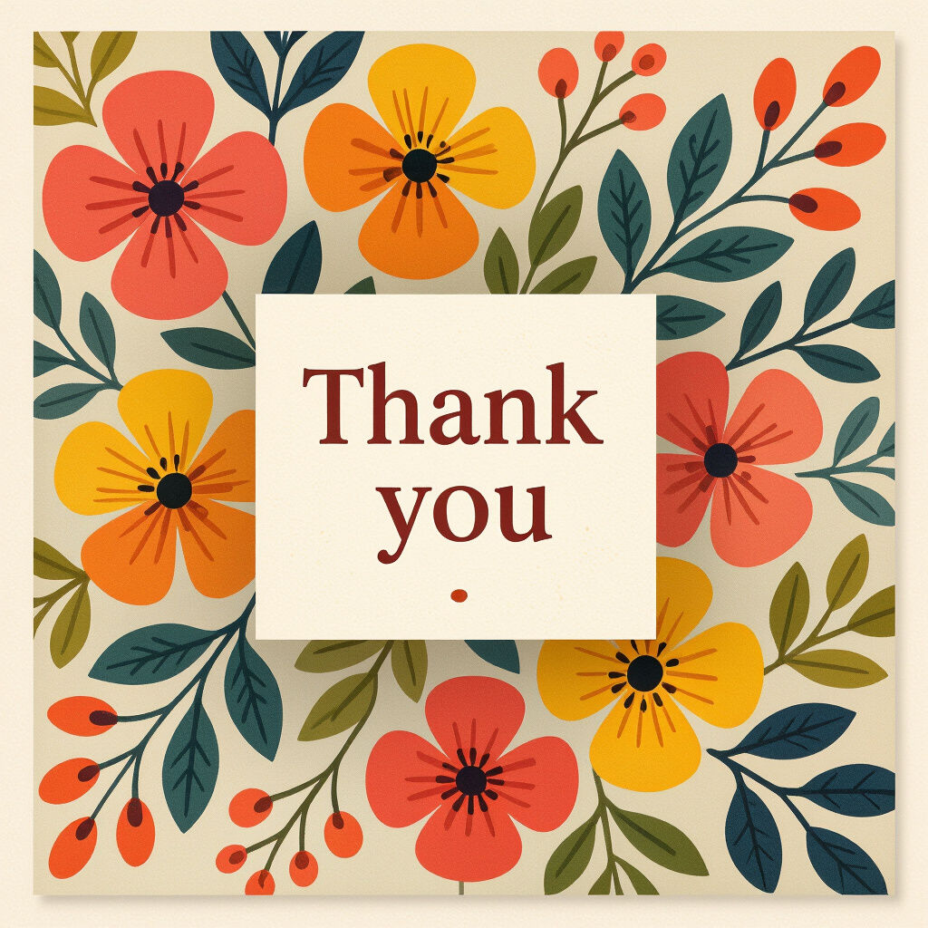 Picture Thank You Cards - Design Your Own AI-generated Cards