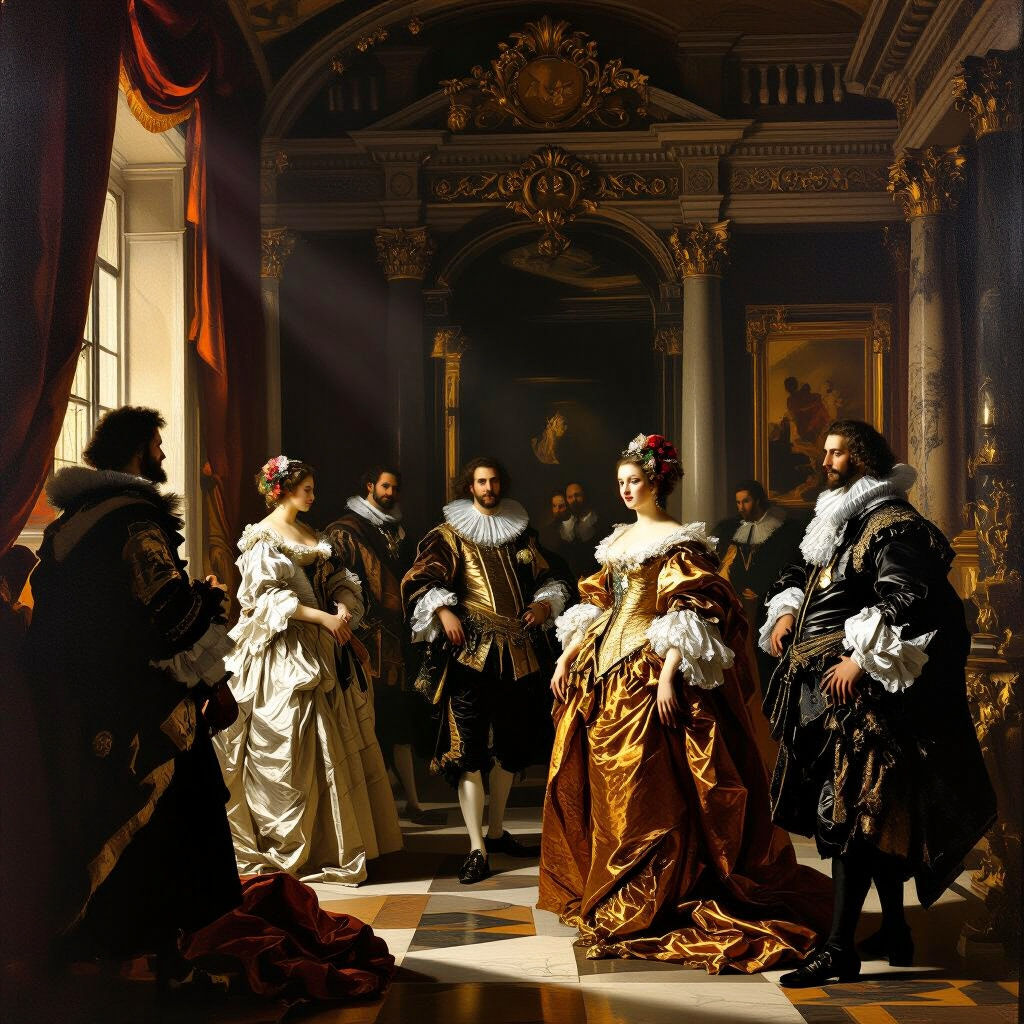 Baroque Art Examples - AI Generated Masterpieces