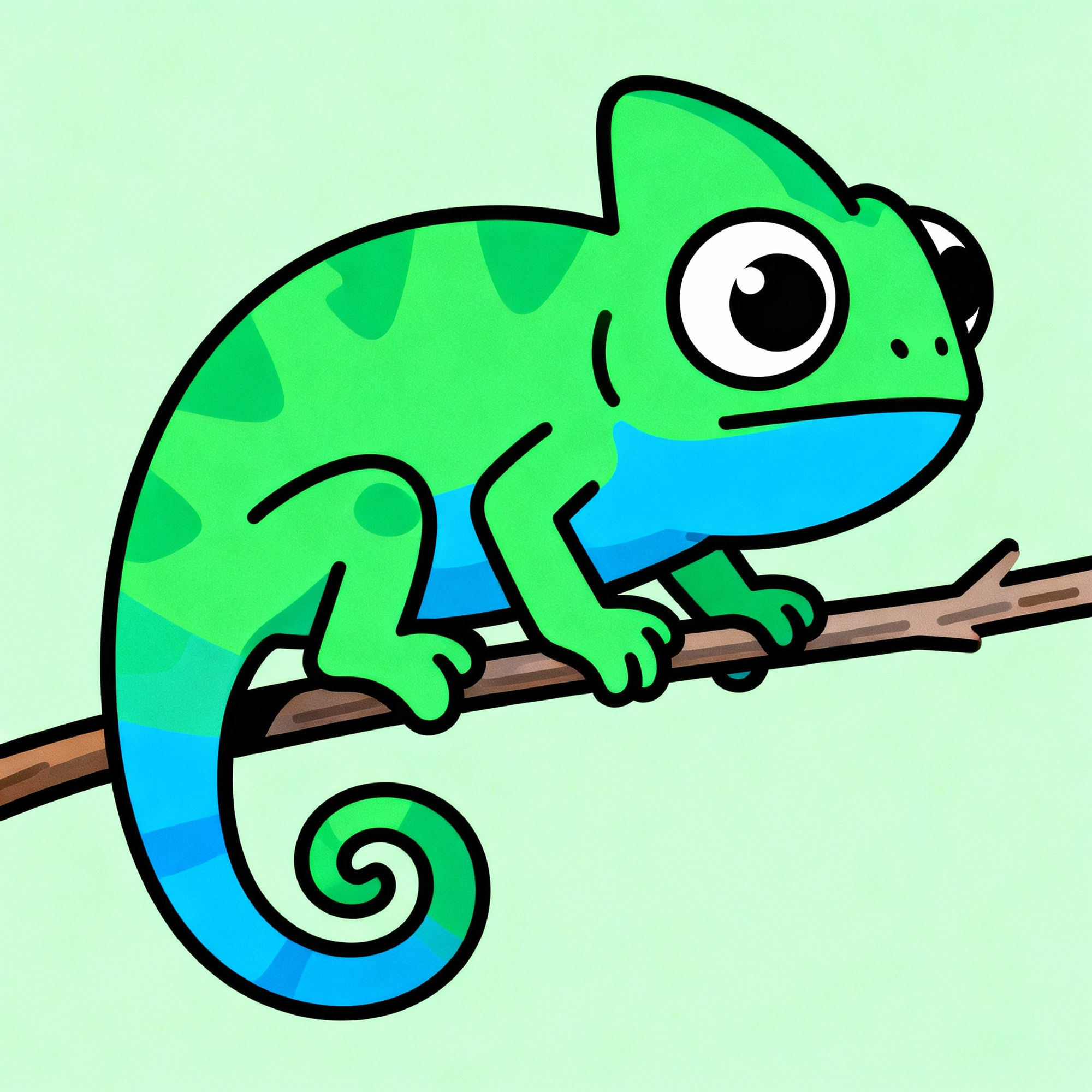 Easy Chameleon Drawing Ideas - Create Yours With AI
