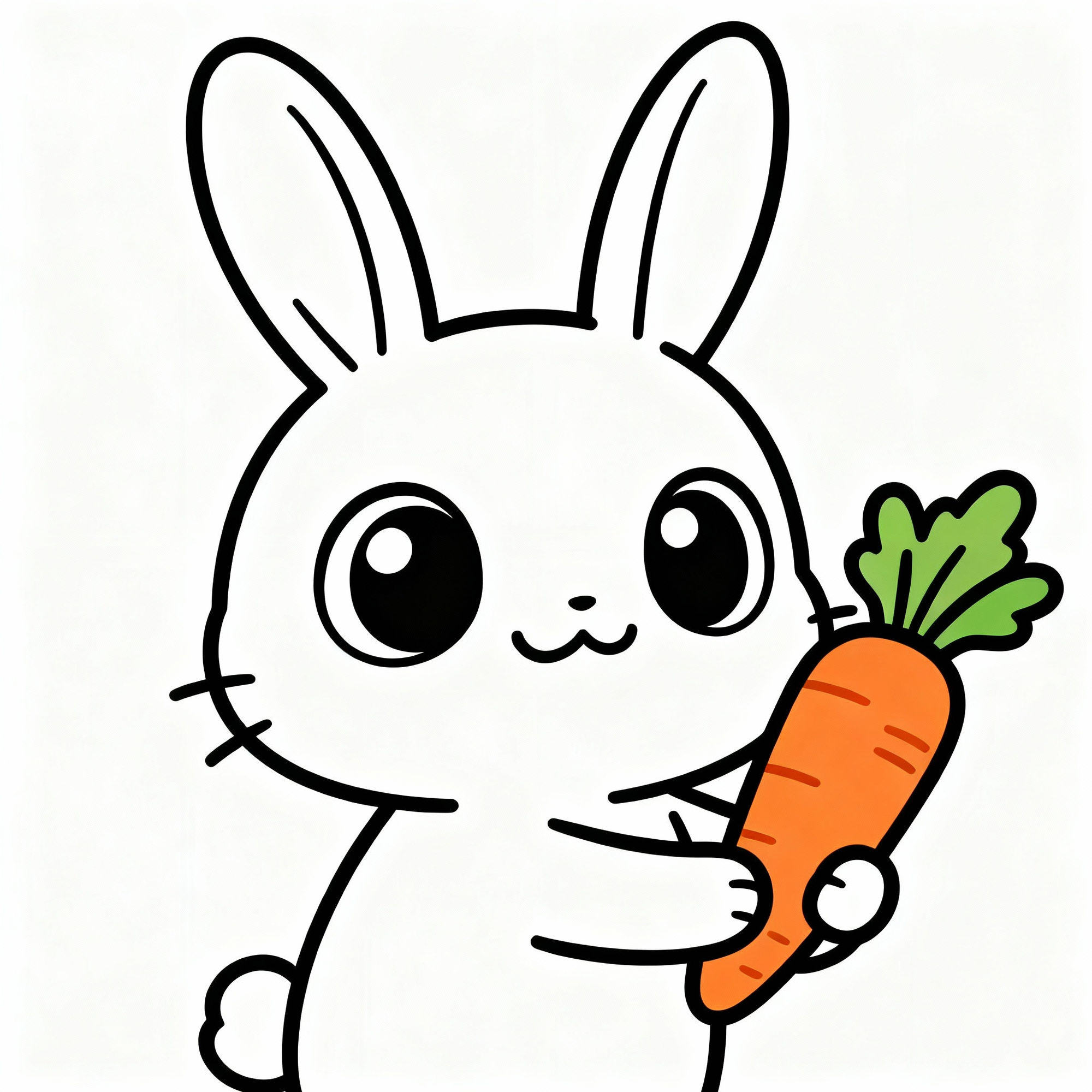 Rabbit Drawing For Kids - Easy & Fun AI Art