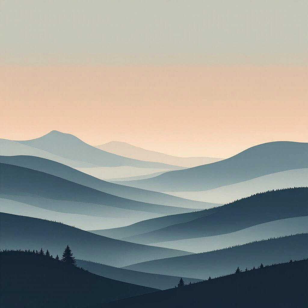 Minimalist Phone Wallpaper - AI Generated